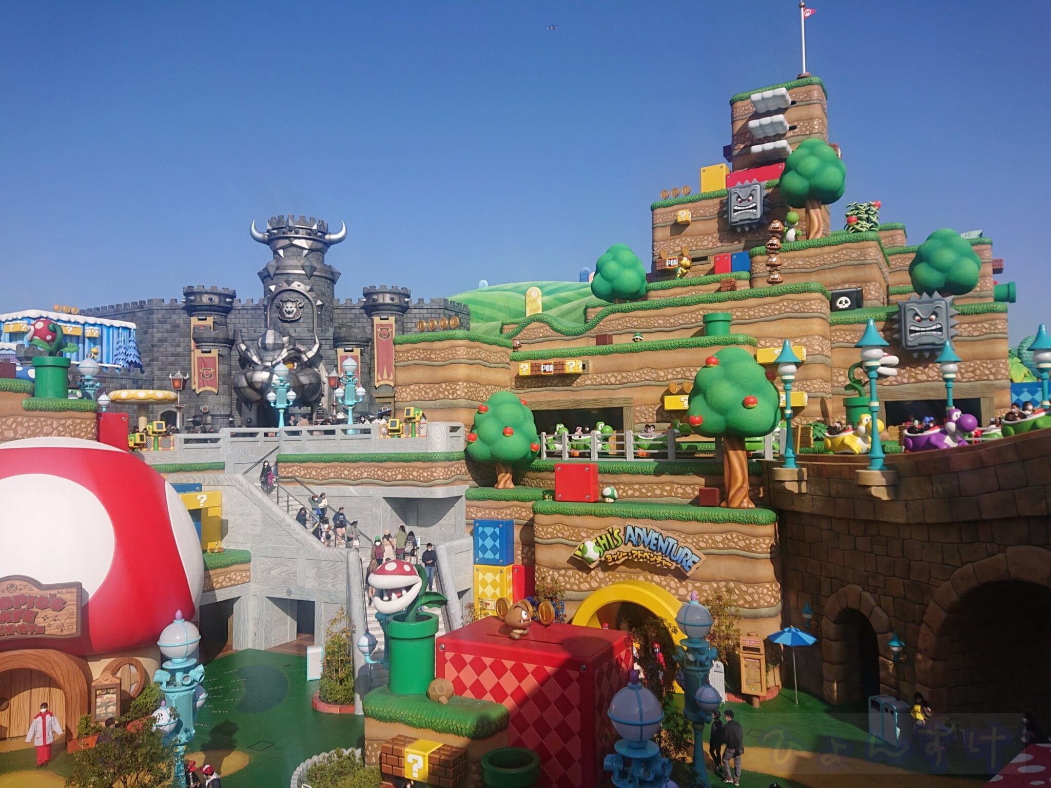 【USJマリオエリア】スーパーニンテンドーワールドのグランドオープン初日の混雑状況やパーク内の様子・待ち時間、整理券、コナンコラボについてレポ ...